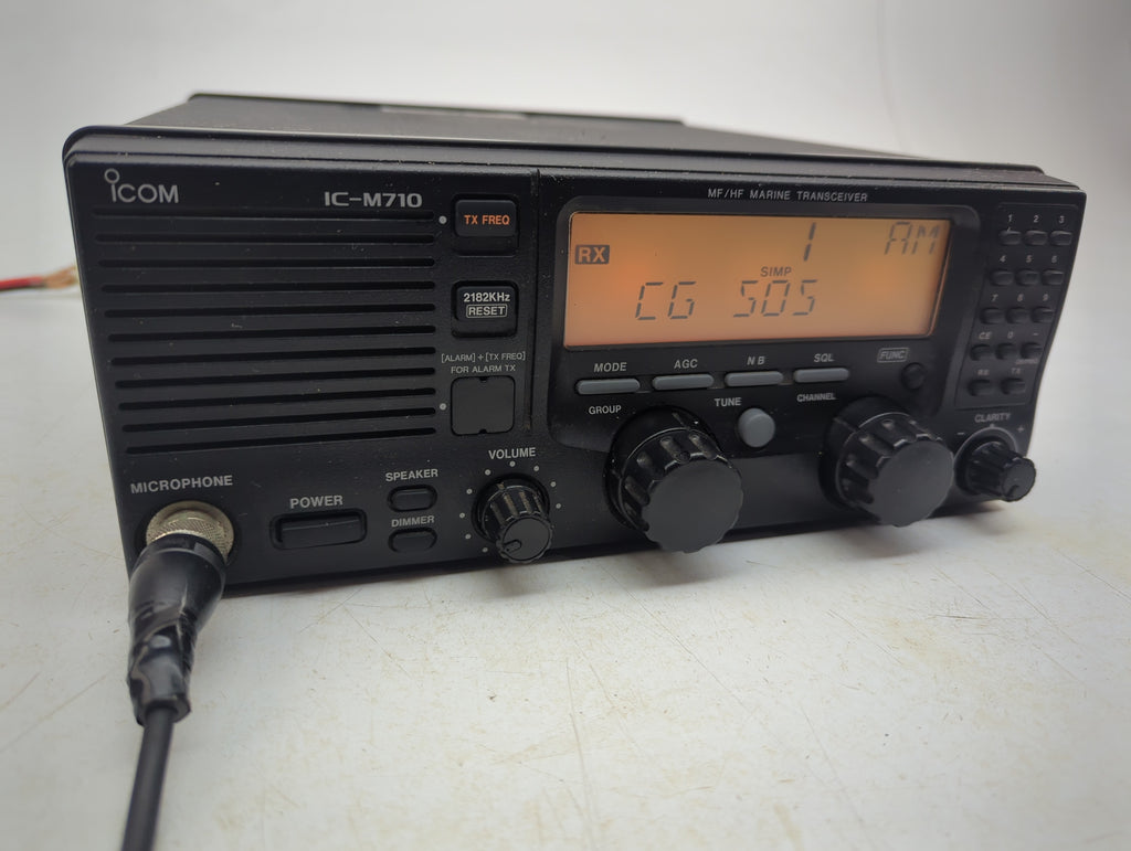 Icom IC-M710 MF/HF Marine Single Side Band SSB Ham Transceiver Radio – Second Wind Sales