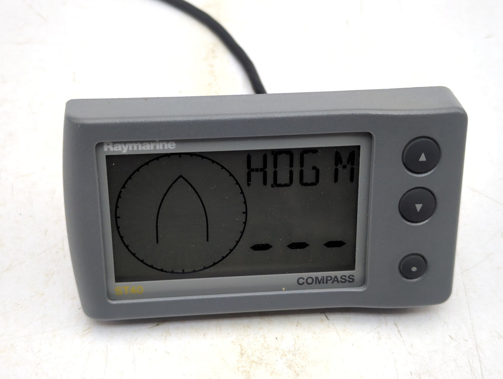 Raymarine ST40 E22048 Boat Marine Electronic Compass System Display ...