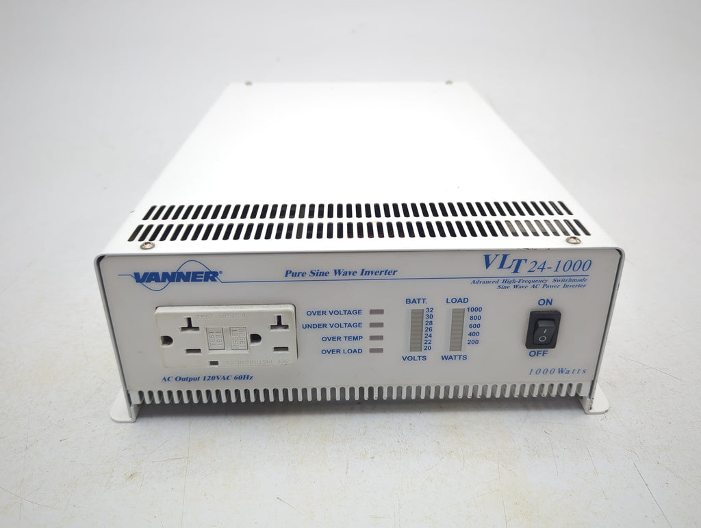 Vanner VLT24-1000 High Frequency 24V 1000 Watt True Sine Wave AC Power ...