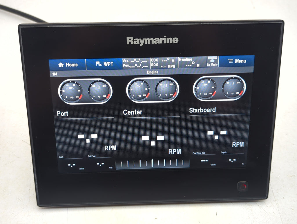 Raymarine gS95 E70124 Boat Marine gS-Series 9" Glass Bridge Touchscree ...