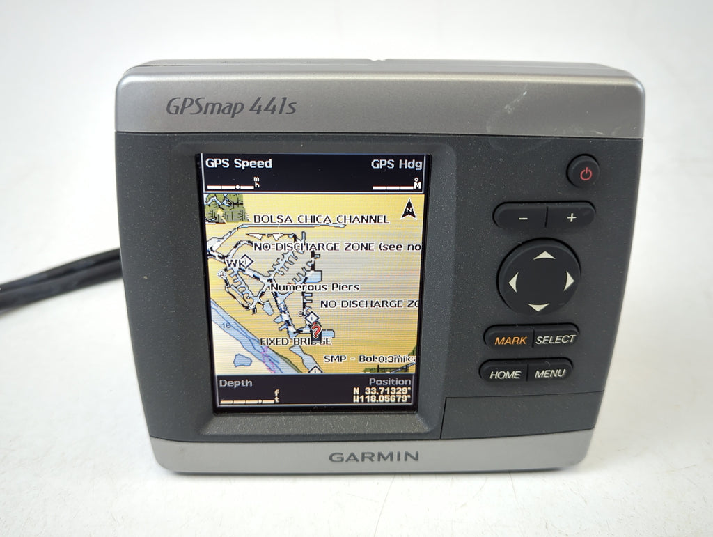 Garmin GPSMAP 441S 010-00766-01 Boat Marine 4" Color FishFinder Chartp ...