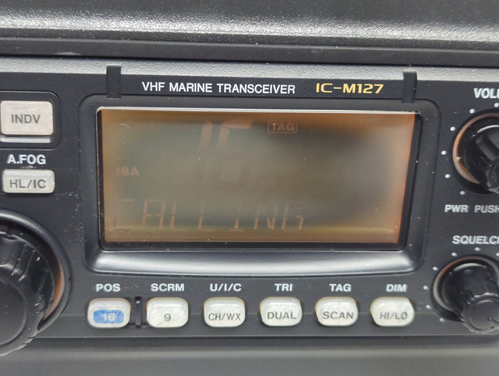 Icom IC-M127 Boat Marine 25W VHF Marine Radio Transceiver – Second Wind ...