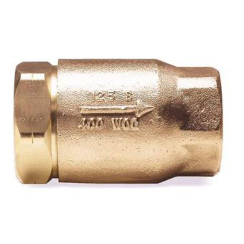 Apollo Valves CVB-112 61-107-01 Bronze 1-1/2" In-line Ball Cone Check ...