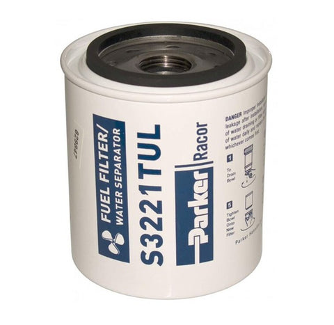 Racor S3221TUL Genuine OEM Boat Marine 10 Micron Gasoline Fuel Filter ...