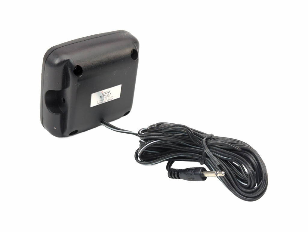 Icom SP-21B Ham Radio Waterproof Compact Remote VHF External Marine Sp ...