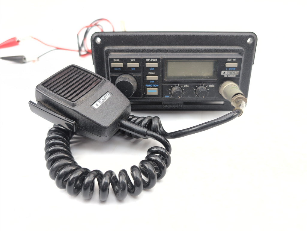 Icom IC-M55 Boat Marine Compact VHF Radio Transceiver with Microphone ...