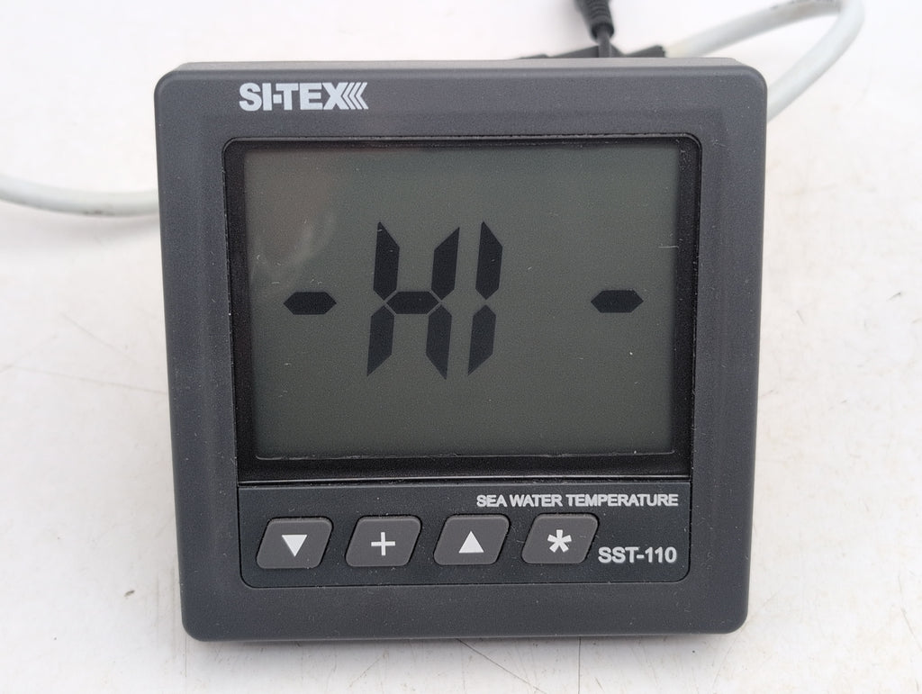 SI-TEX SST-110 Boat Marine Sea Surface Temperature Gauge Display ...