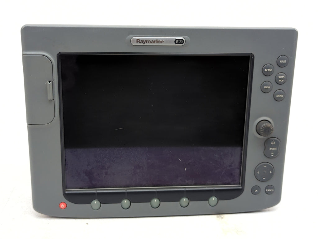 Raymarine E120 E02013 Color 12.1" FishFinder Radar GPS Chartplotter MF ...