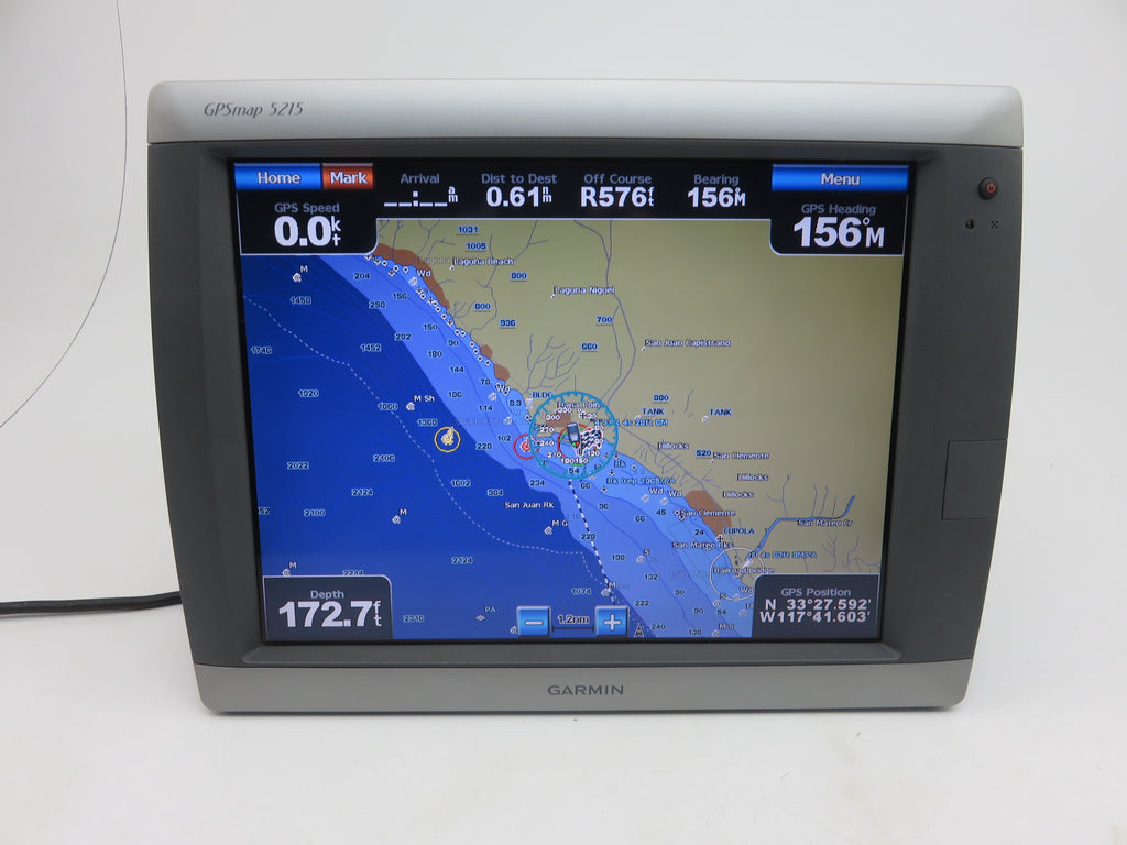 Garmin GPSMAP 5215 Boat Marine 15" Touchscreen FishFider Radar GPS Cha ...