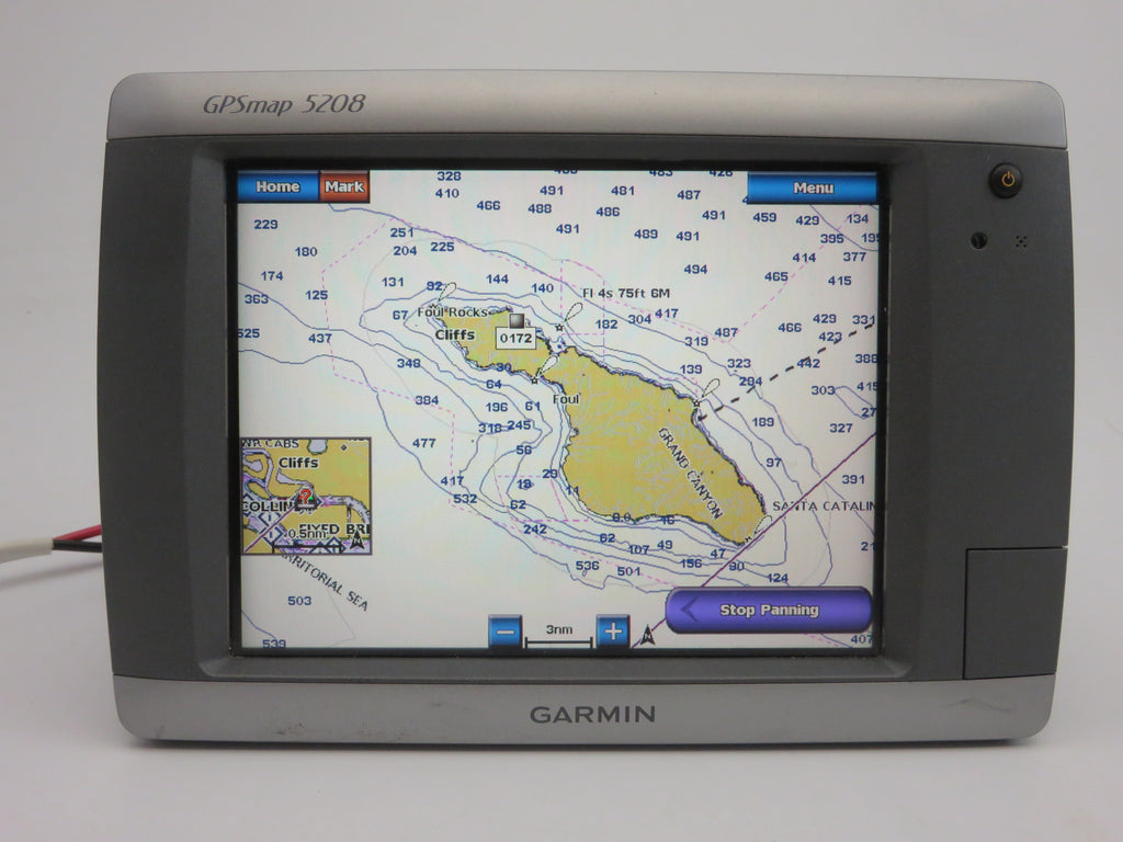 Garmin GPSMAP 5208 Boat Marine 8.4" Touchscreen FishFider Radar GPS Ch ...