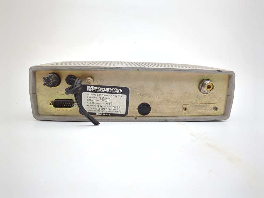 Magnavox 705624-801 MX4102 Marine Transit Satellite Navigator System ...