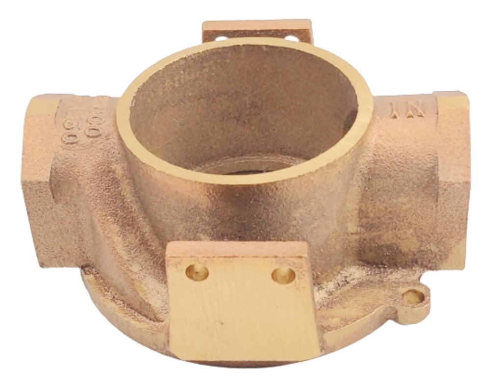 Groco S-1250-A 1-1/4" NPT Bronze Head Casting for SA-1250 Raw Water St ...
