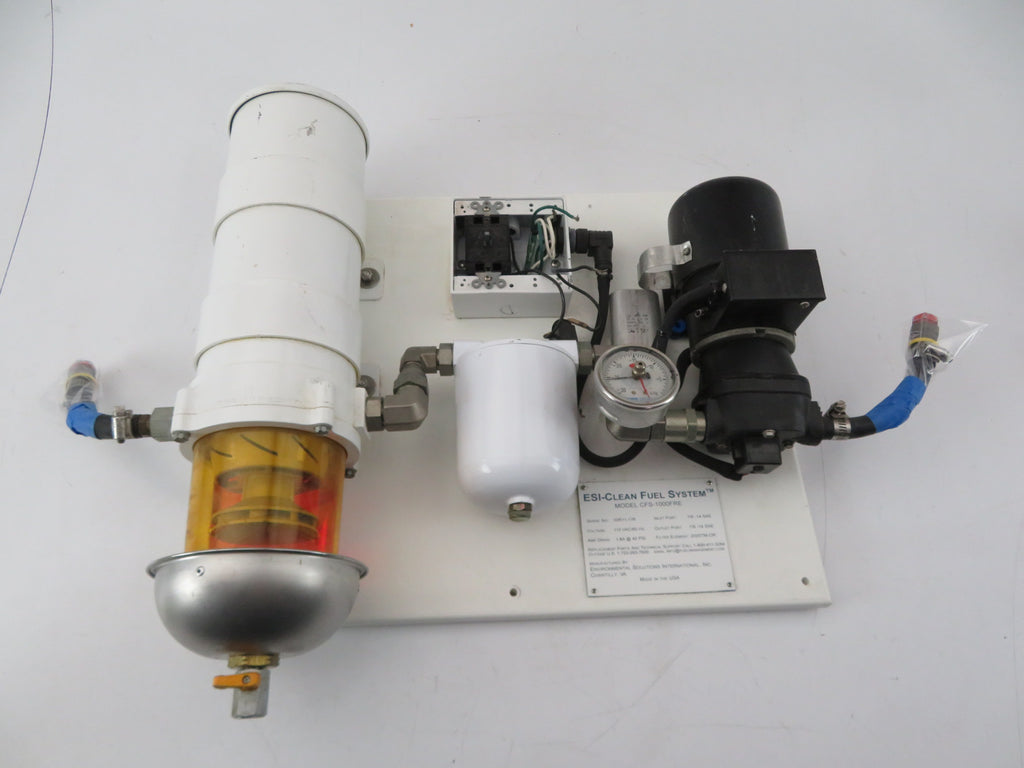 ESI Total Fuel Management CFS-1000FRE Diesel Fuel Polishing Clean Fuel ...