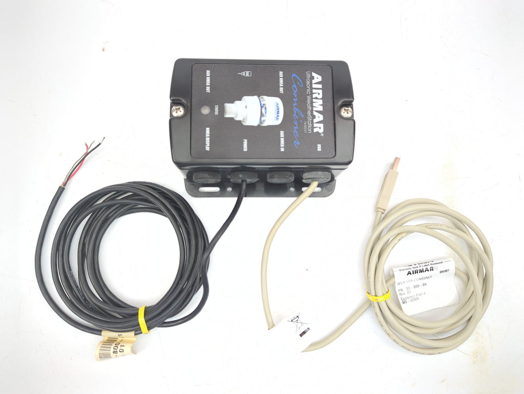 Airmar 33-800-01 WS-USBN Ultrasonic Weatherstation NMEA 0183 Combiner ...