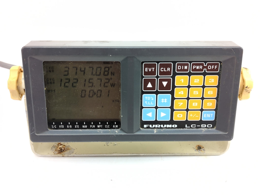 Furuno LC-90 Mark II Vintage Loran C 10-42V 2A 100-Waypoint Navigator ...