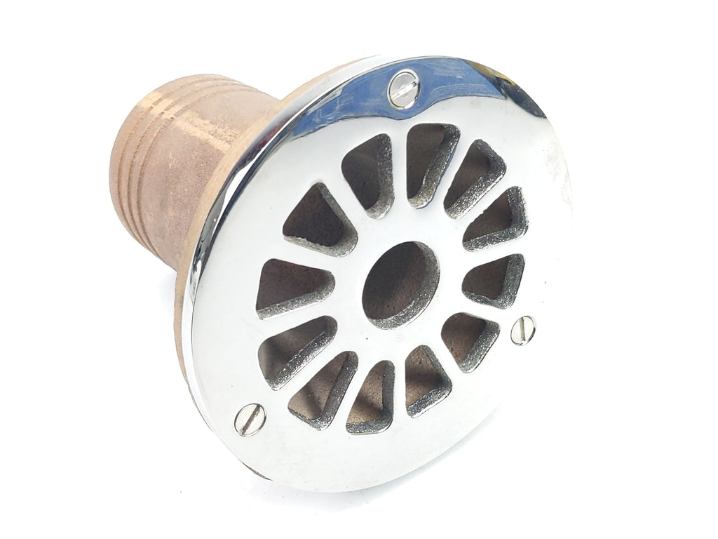 Buck Algonquin 70CPS438 Complete Bronze Cockpit Drain Scupper with 316 ...