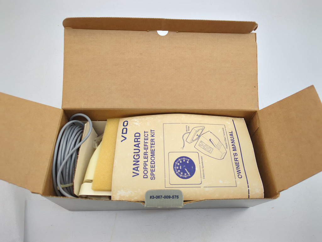 VDO 439-203 Vanguard Series 24V 50 MPH Doppler Effect Speedometer Kit ...