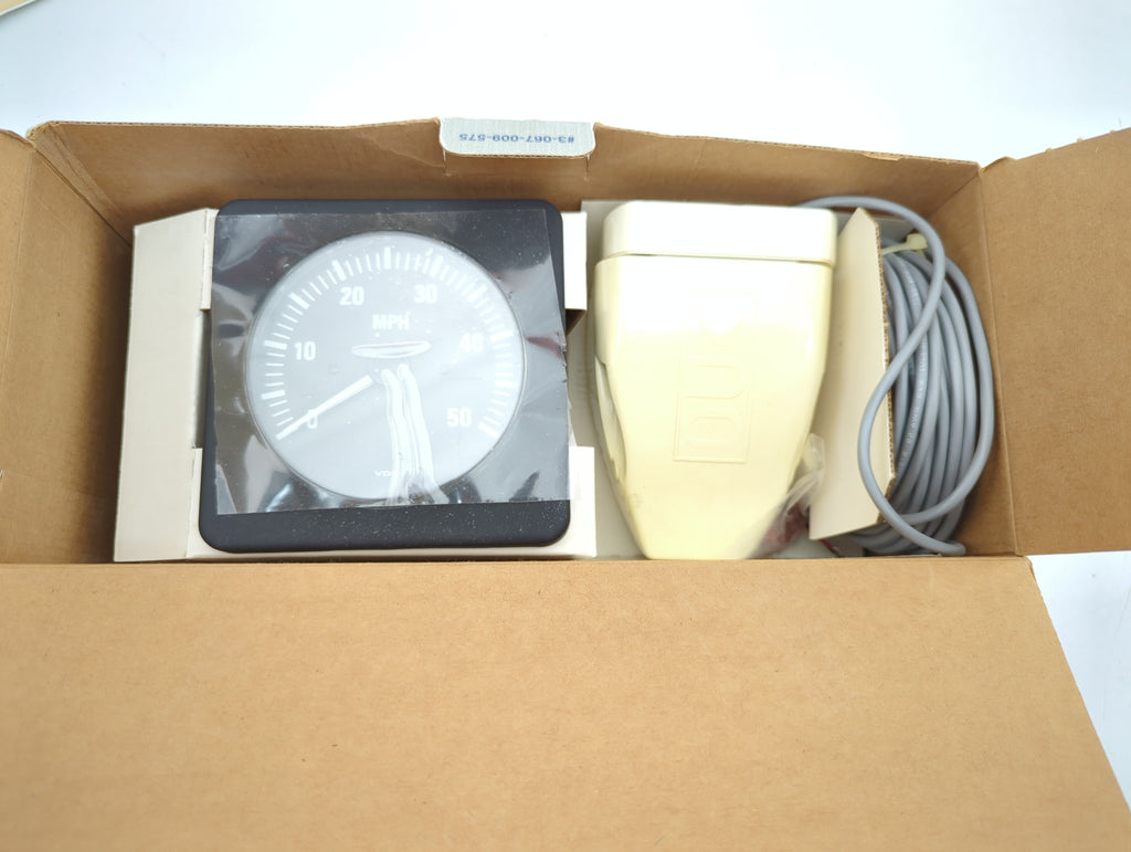 VDO 439-203 Vanguard Series 24V 50 MPH Doppler Effect Speedometer Kit ...