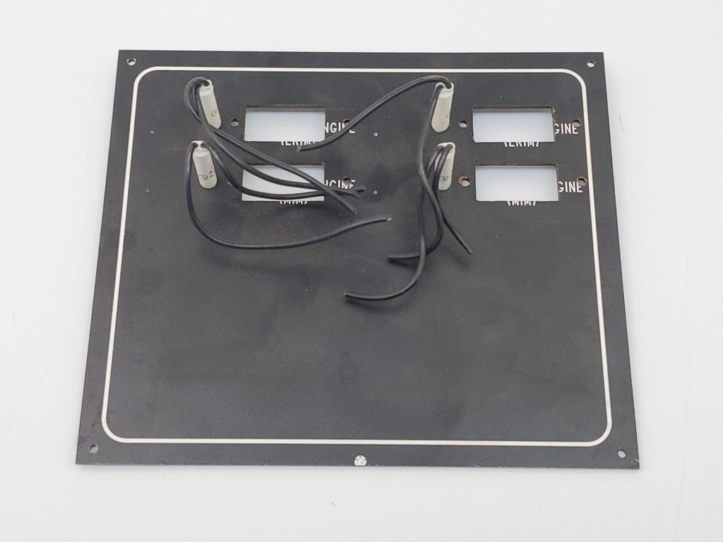 Custom 7X9 Boat Marine 7-3/4" X 9" Circuit Switch Breaker Panel with 3 ...