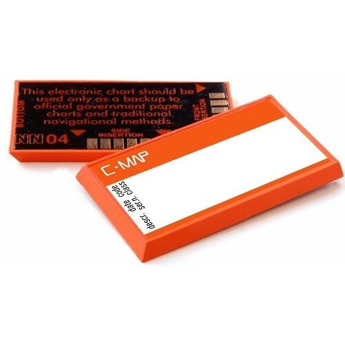 C-MAP NA-M035 MAX Wide C-Card Electronic Chart Map Pacific Coast and C ...