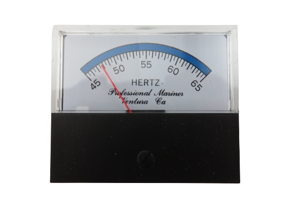 Professional Mariner 80075 Marine AC Line Frequency Meter 45-65 Hertz ...