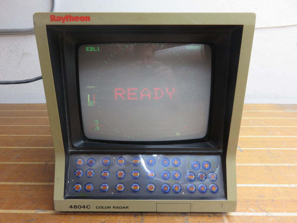 Raytheon 4804C Boat Marine Pathfinder High Resolution 10" Color Radar ...