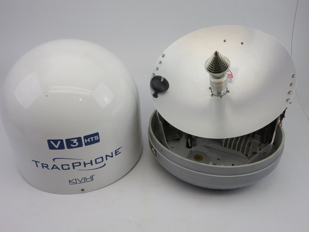 KVH 01-0418-11 TracPhone V3-HTS Marine Fleet Broadband Compact Dome Sa ...