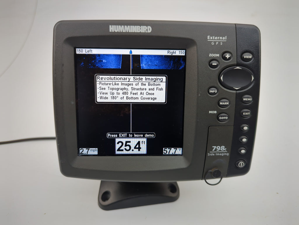 Humminbird 798ci SI Marine Combo 5" Waterproof GPS Chartplotter with S ...