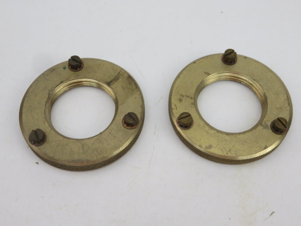 B&G Vintage Bronze 31mm ID Thru-Hull Depth and Speed Sensor Transducer ...