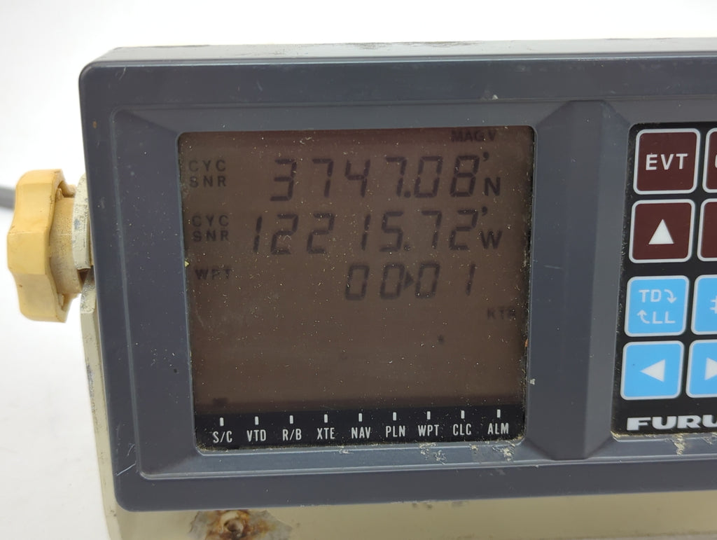 Furuno LC-90 Mark II Vintage Loran C 10-42V 2A 100-Waypoint Navigator ...
