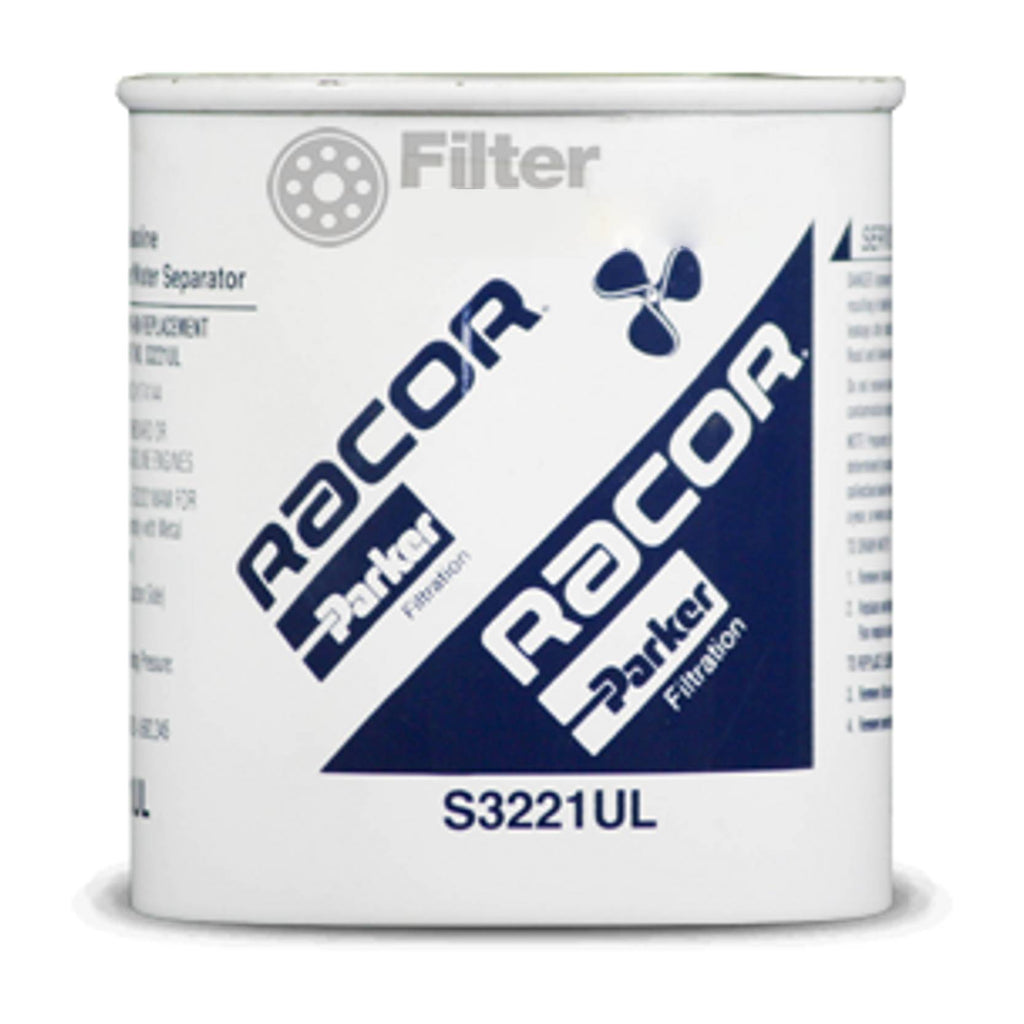Racor S3221UL Spin-On 10-Micron Fuel Filter Water Separator Element OM ...
