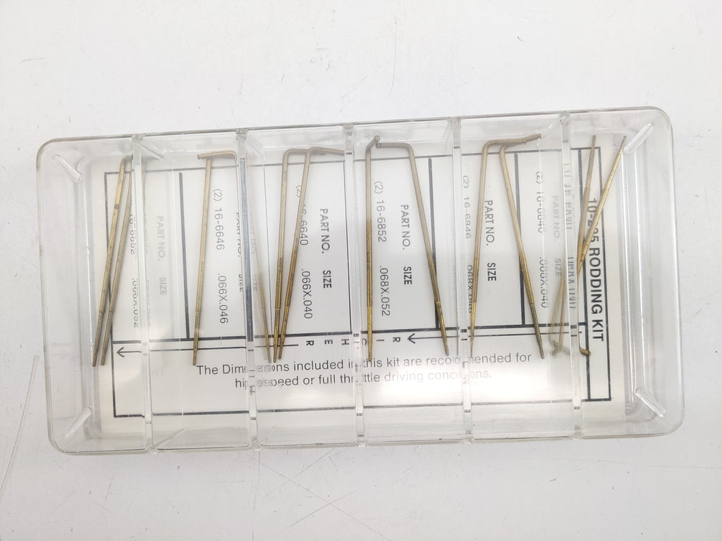 Carter 10-205 Strip Kit Engine AFB Carburetor Jet and Metering Rodding ...