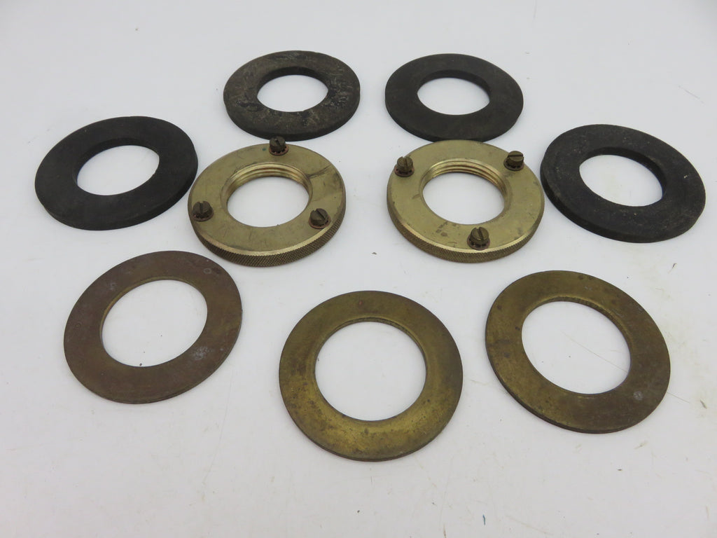 B&G Vintage Bronze 31mm ID Thru-Hull Depth and Speed Sensor Transducer ...