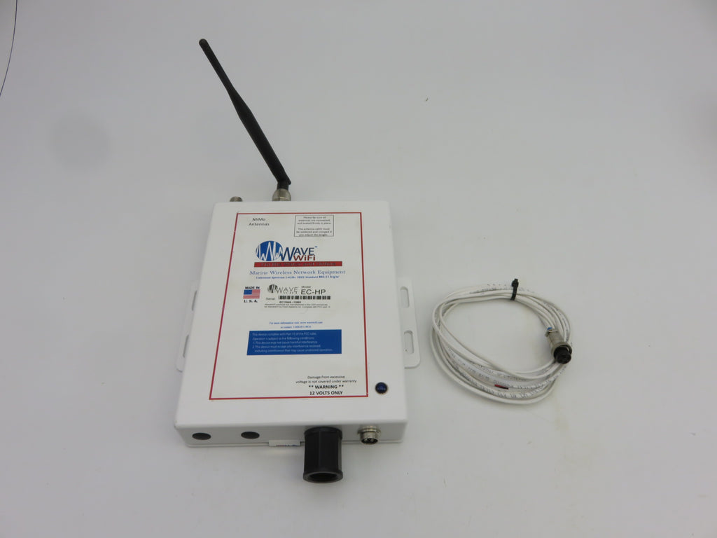 Wave WiFi EC-HP Marine High Powered 2.4GHz Dual Band AC WiFi Router ...