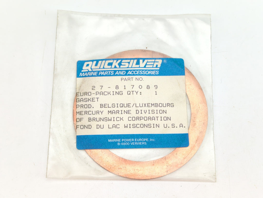 Mercury MerCruiser 27-817089 Genuine OEM 150-170 HP Sterndrive Inboard ...