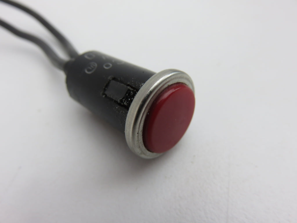 Solico Series 28 Lens 37 14V 1W 20 Gauge Flush Black Housing Red LED I ...